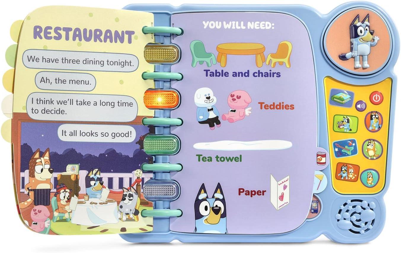 VTech Bluey Bluey’s Book of Games - VTech Educational Toys Store