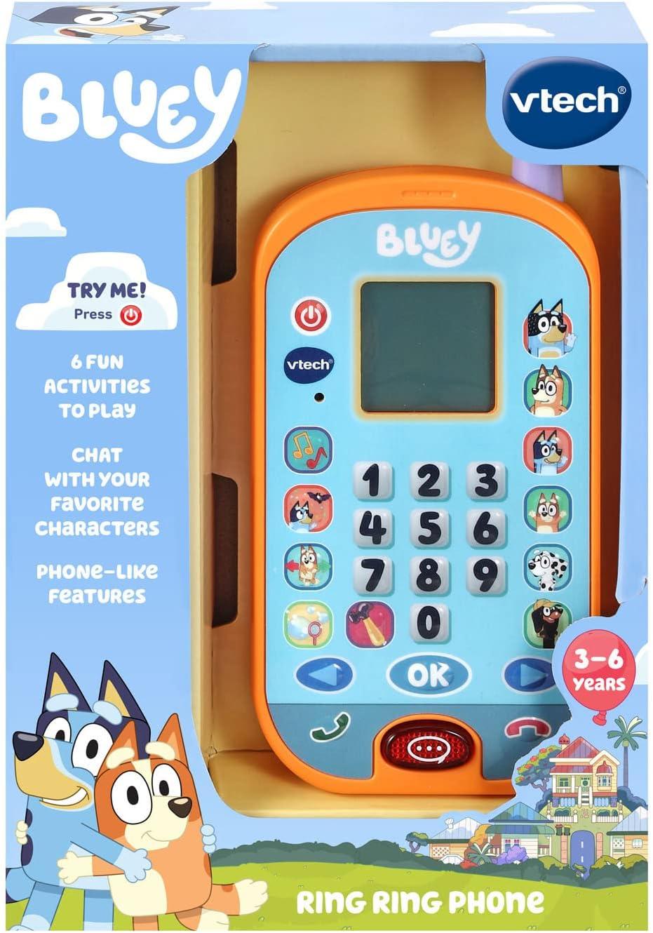 VTech Bluey Ring Ring Phone - VTech Educational Toys Store